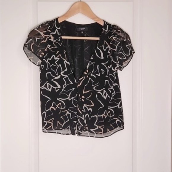 Babaton | Tops | Babaton 0 Silk Blouse | Poshmark